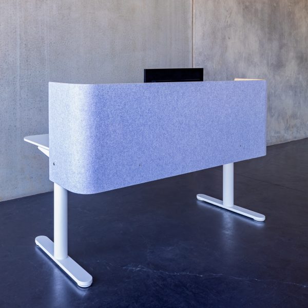 Leader Curve Sit to Stand Workstation - Maxton Fox